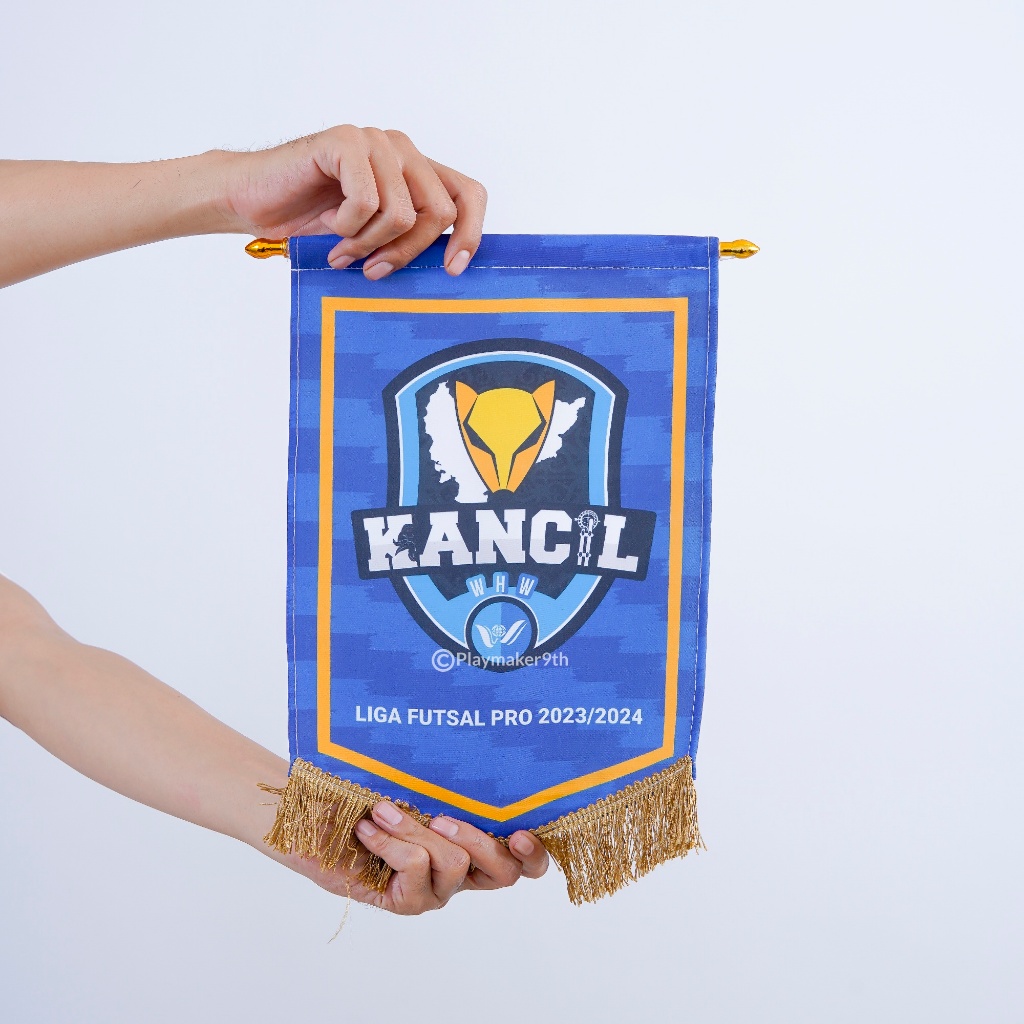 Jual Bendera Vandel Custom Pennant Sepakbola Futsal Kain Premium Basic ...