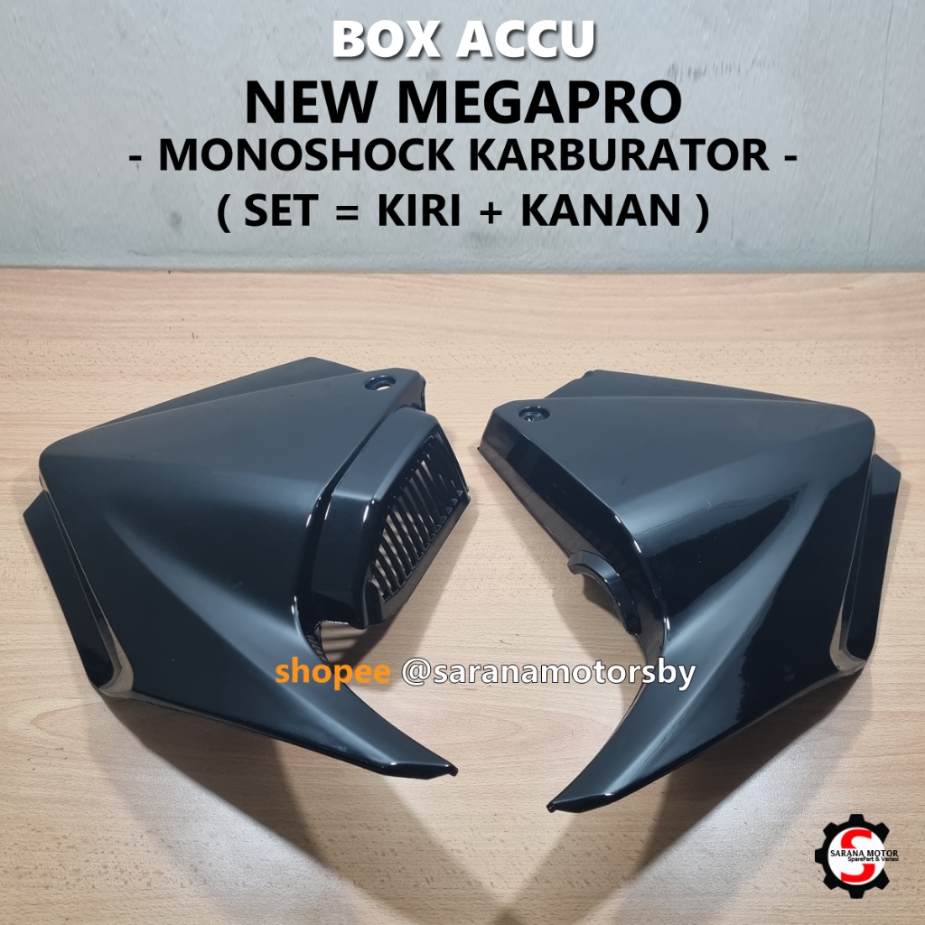 Jual Box Tutup Cover Accu Aki Honda MegaPro Mega Pro New MegaProNew ...