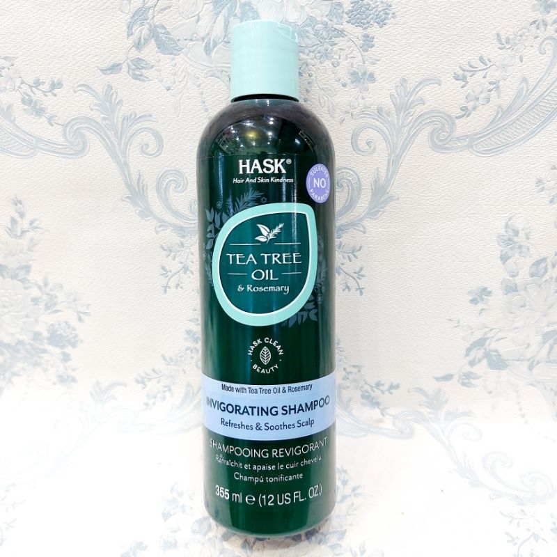 Jual HASK TEA TREE OIL INVIGORATING SHAMPOO 355ML | Shopee Indonesia