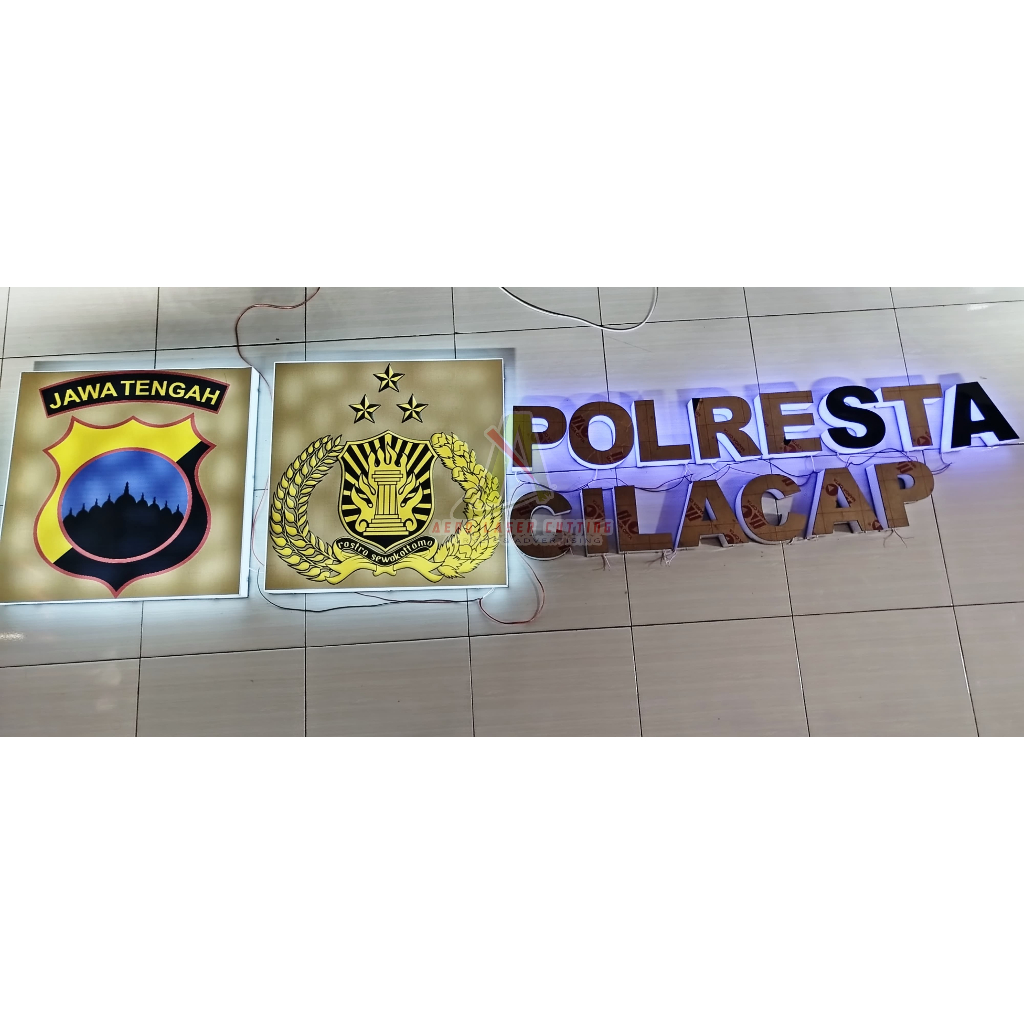 Jual Huruf Timbul nyala Akrilik LED / Letter Timbul Led | Shopee Indonesia