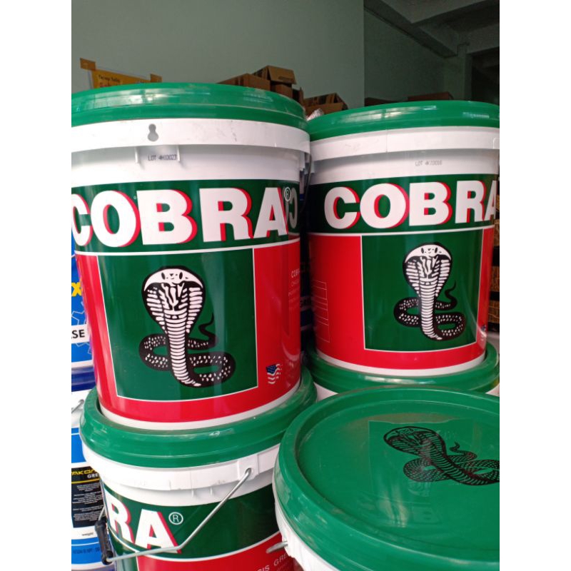 Jual COBRA CHASSIS GREASE HIJAU NO.3 15kg | Shopee Indonesia