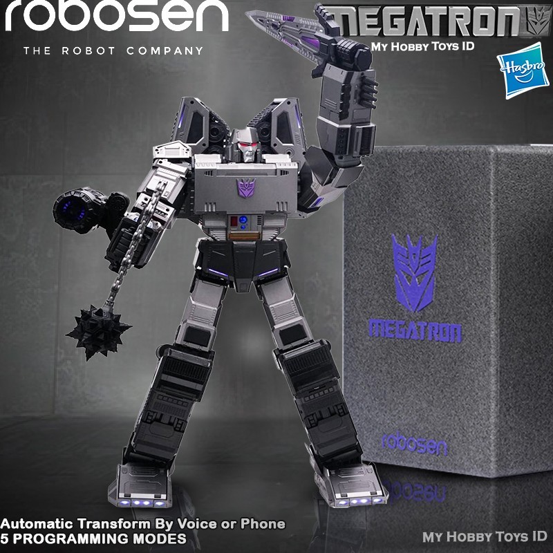 Jual NEW PRODUK Original Robosen Transformers Premium Robot Megatron ...