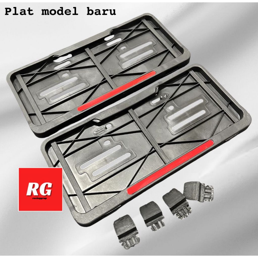 Jual rg3 Cover Plat Nomor Motor Honda model Original AHM (COD) | Shopee ...