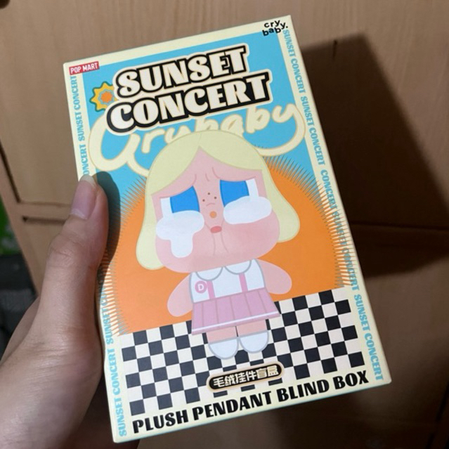 Jual wts want to sell popmart sunset concert cry baby new blindbox ...