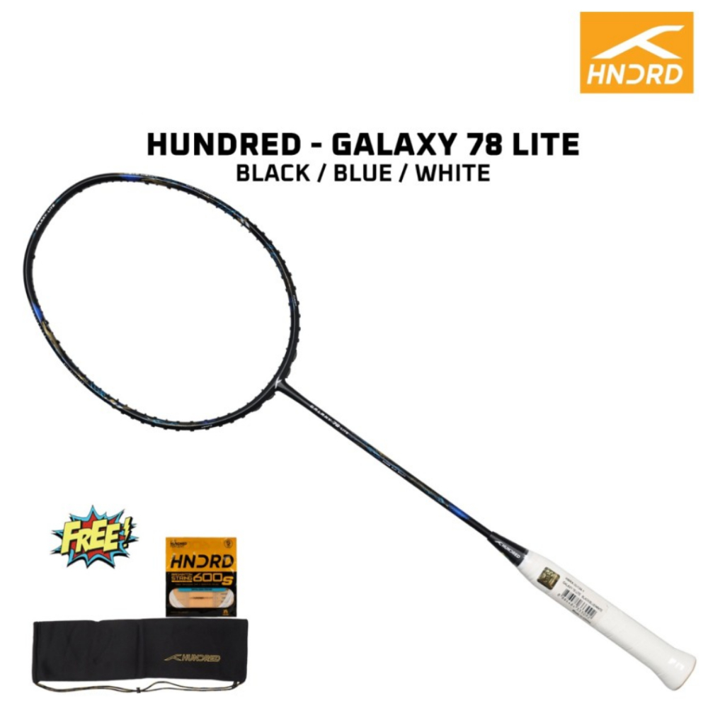 Jual Raket Badminton Hundred Galaxy 78 Lite | Shopee Indonesia