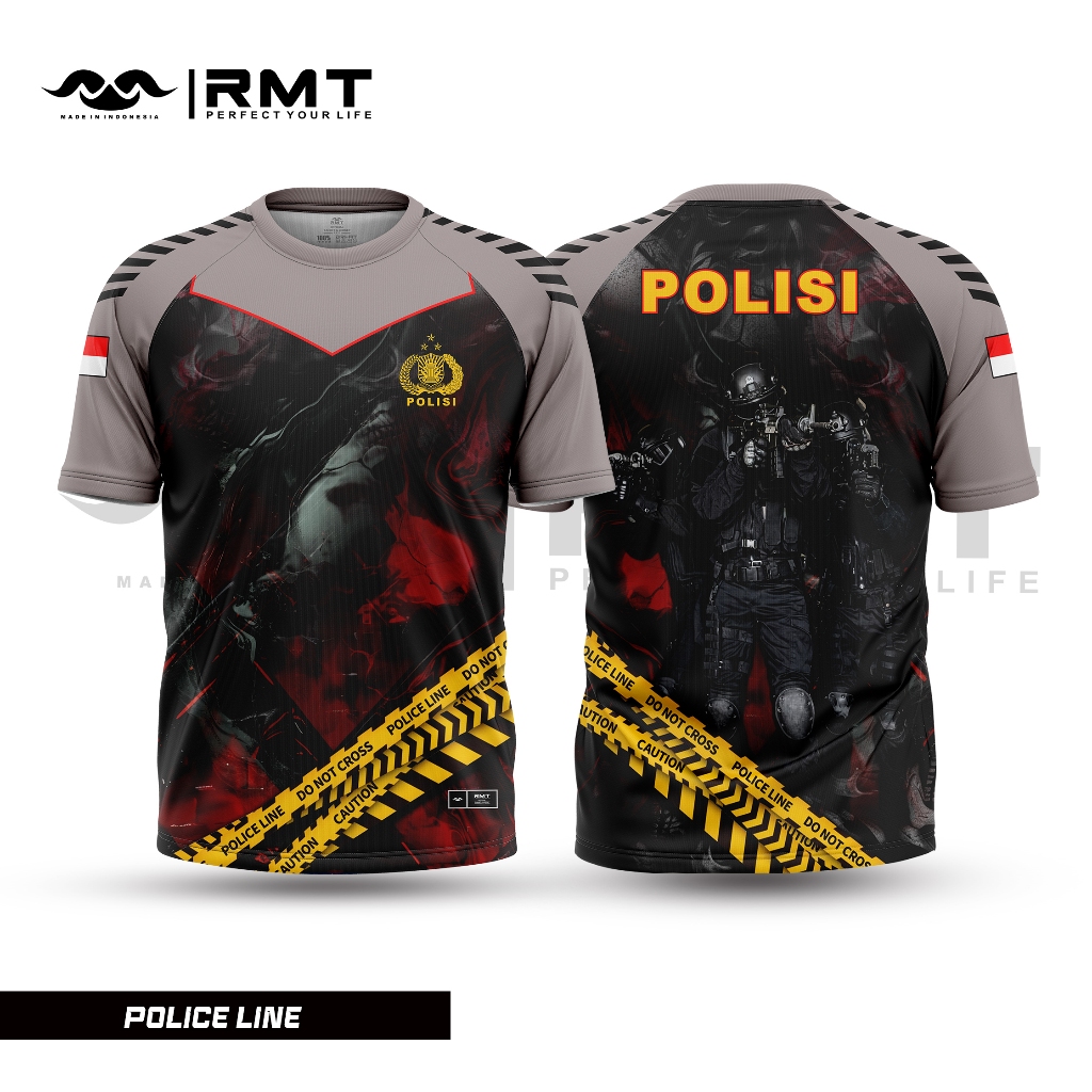 Jual Baju kaos jersey POLISI police line Terbaru | Shopee Indonesia