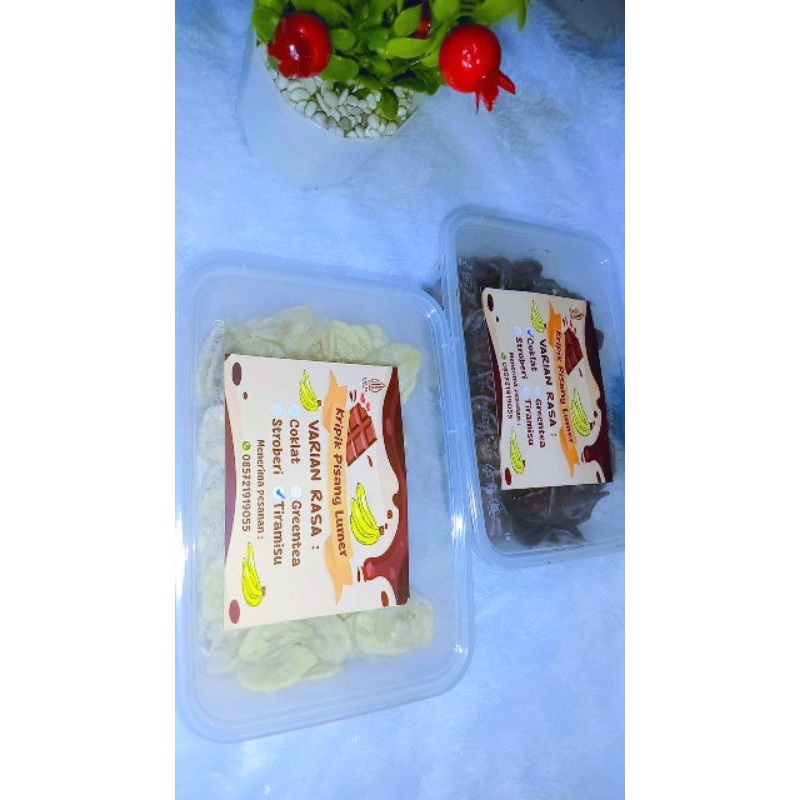 Jual Keripik Pisang Lumer Dengan Berbagai Varian Rasa Kemasan Thinwall ...