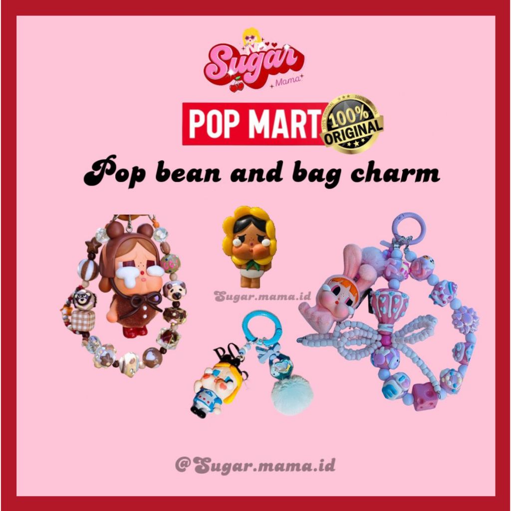 Jual BAG CHARM New cry baby crying again series pop bean - POPMART ...