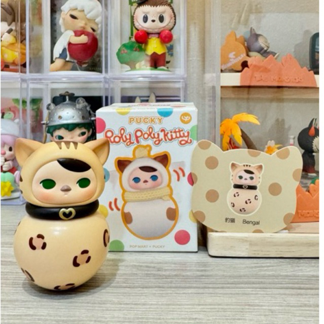 Jual [SELECTED] 100% ORIGINAL POPMART Pucky Roly Poly Kitty Action ...