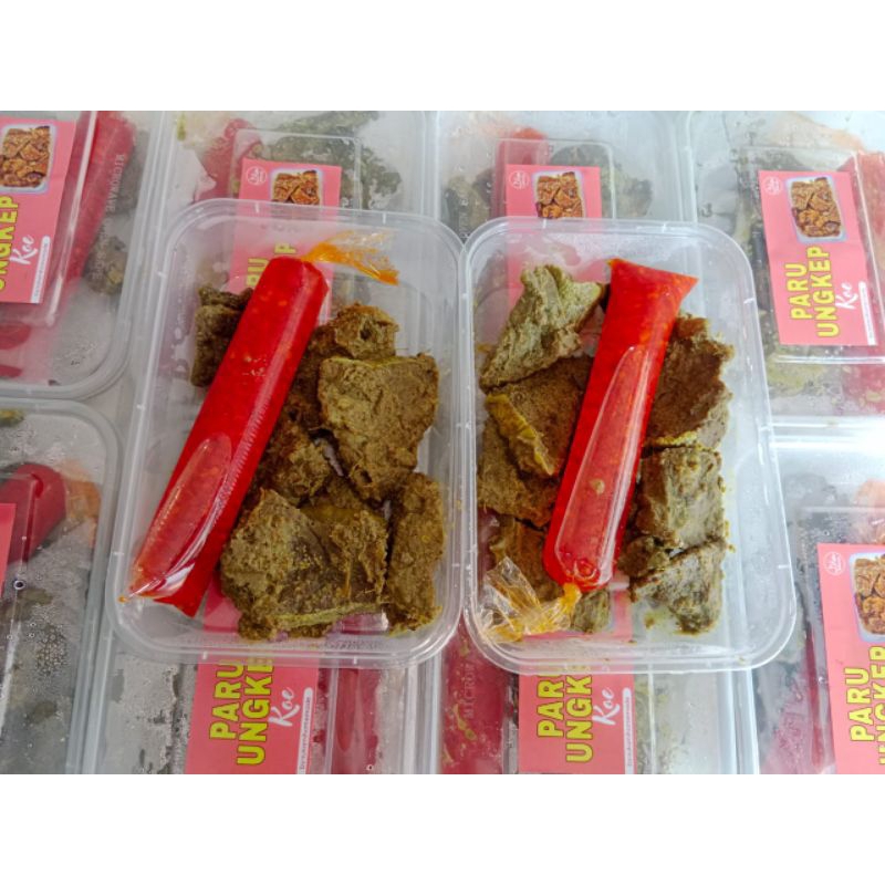 Jual Lauk Paru Sapi Ungkep Spesial Plus Tambah Termasuk Sambal Enak ...