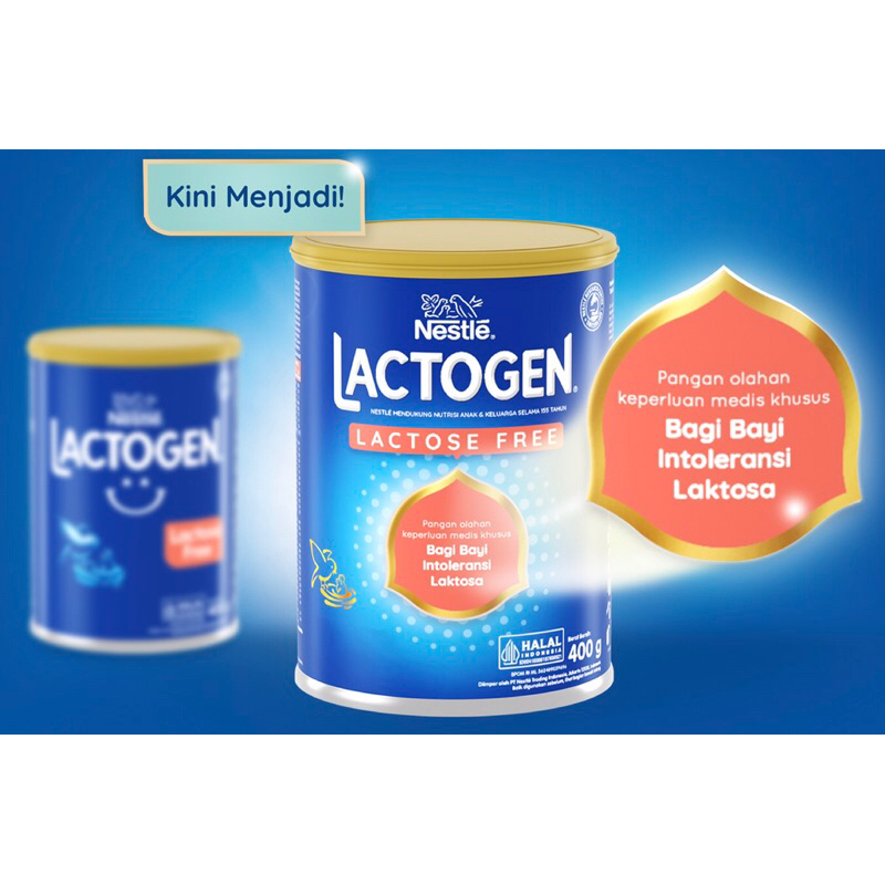 Jual Lactogen Lactose Free 400g ED 2026 | Shopee Indonesia