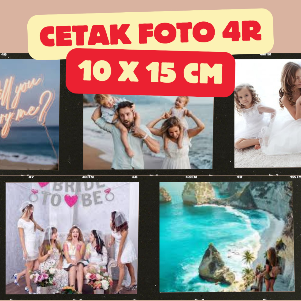 Jual Cetak/Print Foto 4R (10 x 15 cm) | Shopee Indonesia