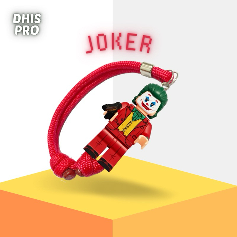 Jual Dhis Project Gelang LEGO Minifigure Joker Arthur Fleck Folie A ...