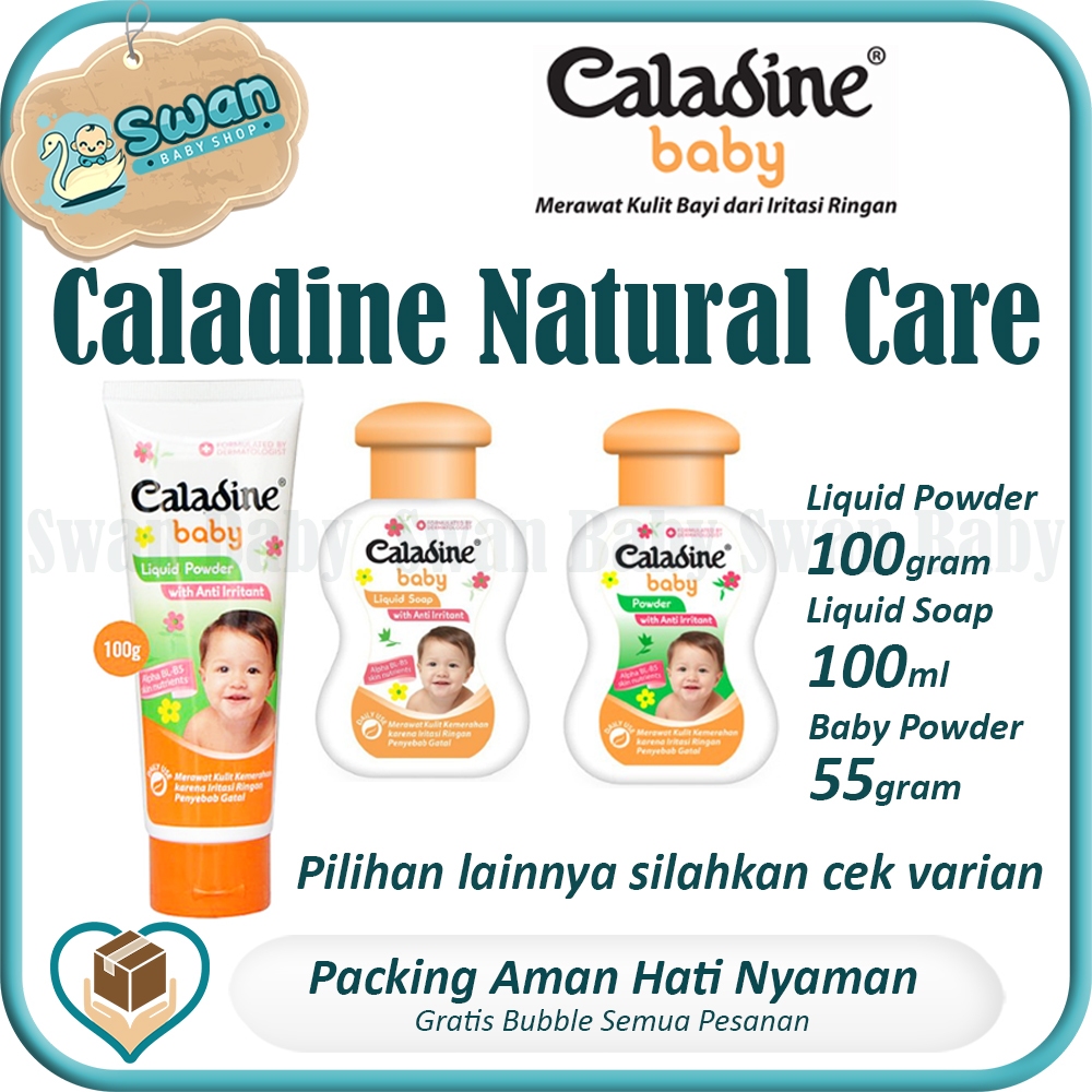 Jual Caladine Baby Powder / Liquid Powder / Liquid Soap Baby | Shopee ...