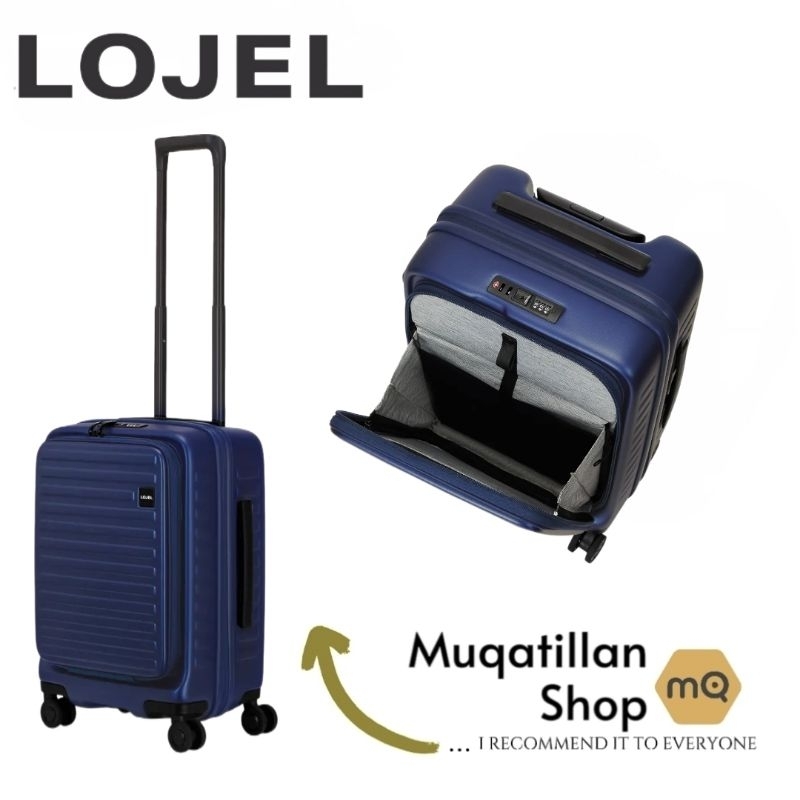 Jual Lojel Cubo 2 size Cabin 21 inch Expand - Navy Blue | Shopee Indonesia