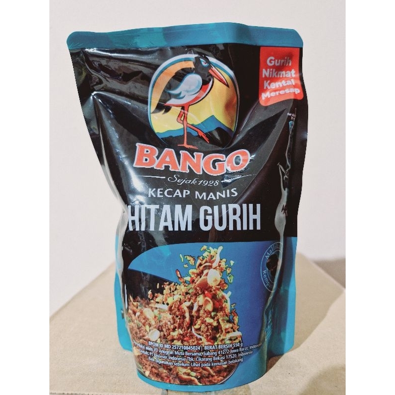 Jual Kecap Bango Hitam Gurih 550gr | Shopee Indonesia
