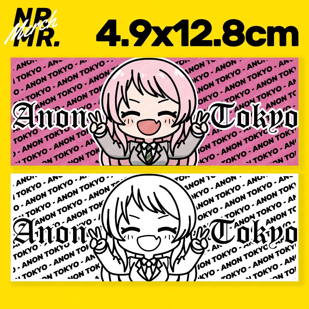 Jual Chihaya Anon "ANON TOKYO" BanG Dream! It's MyGO!!!!! Chibi Sticker ...