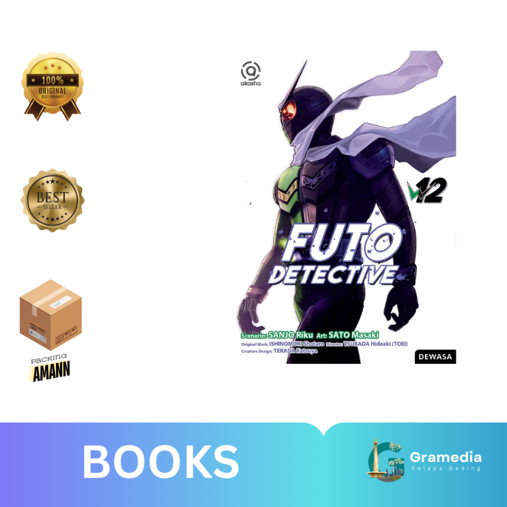 Jual Gramedia MKG - Komik Akasha : Futo Detective 12 (SANJO RIKU/MASAKI SATO) | Shopee Indonesia