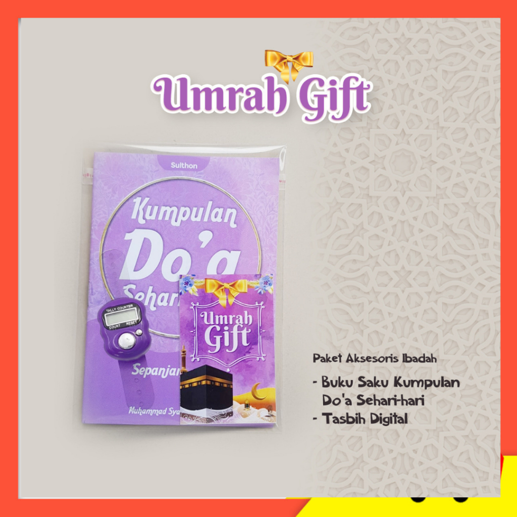 Jual Paket Umrah Gift + Request Kartu Ucapan ( Tahlilan , Khitanan ...