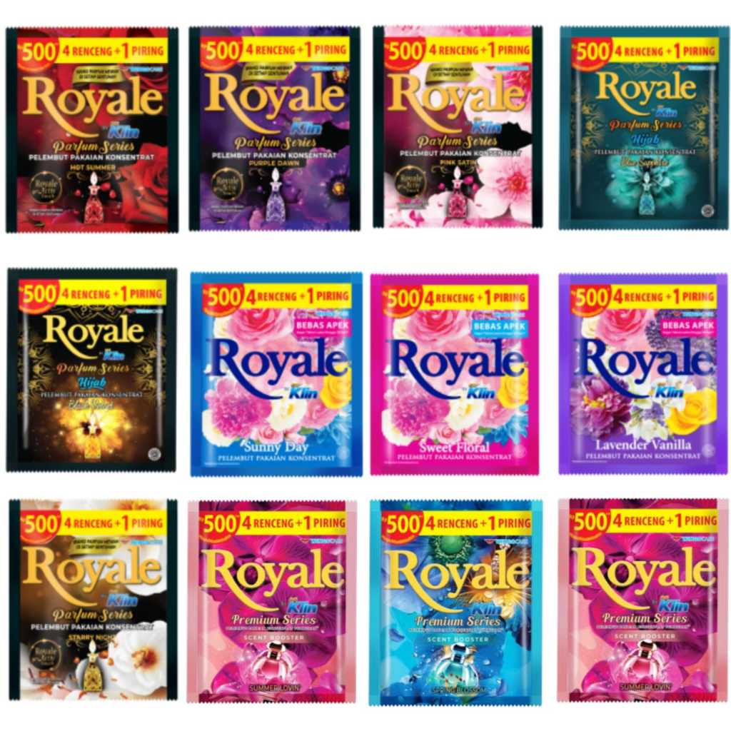 Jual PEWANGI ROYALE SACHET / 1 RENCENG ISI 12 PCS / 13ML | Shopee Indonesia