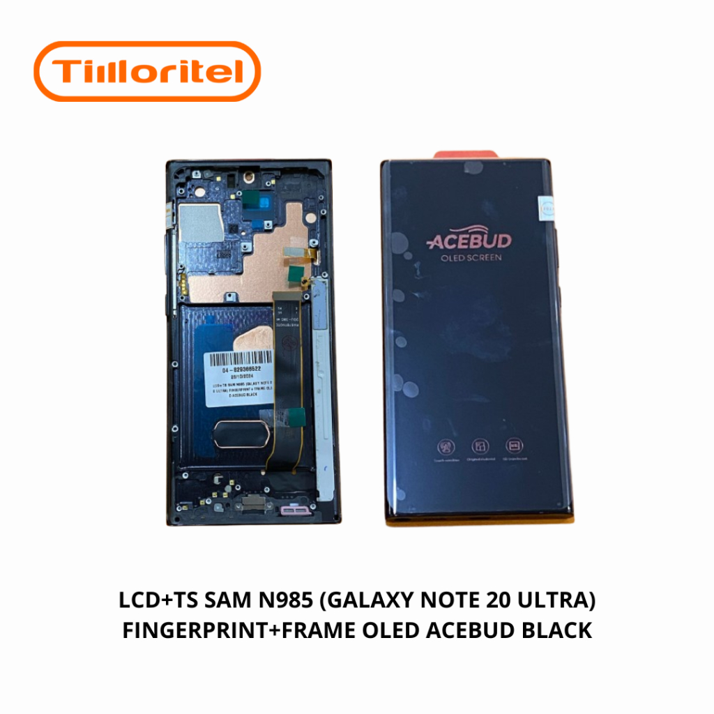 Jual LCD+TS SAM N985 (GALAXY NOTE 20 ULTRA) FINGERPRINT+FRAME OLED ...