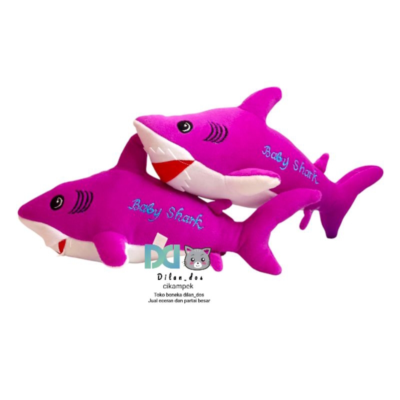 Jual Boneka ikan hiu baby shark size XL 35 cm | Shopee Indonesia