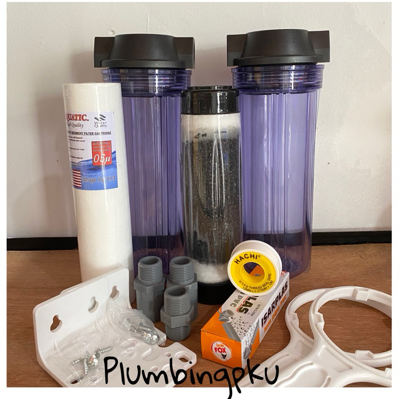 Jual Paket Housing Premium Filter Air 2 Tahap / Filter Air Berbau dan ...