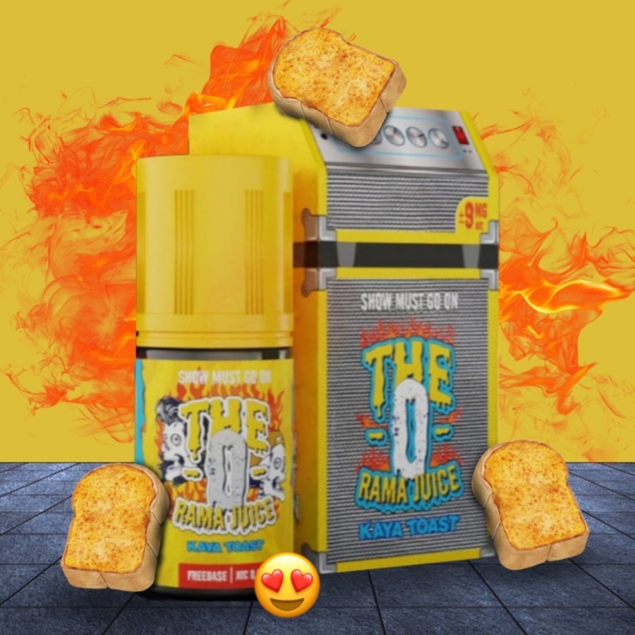Jual THE O RAMA JUICE KAYA TOAST FREEBASE 30ML 9MG ORIGINAL - LIQUID ORAMA V1 | Shopee Indonesia