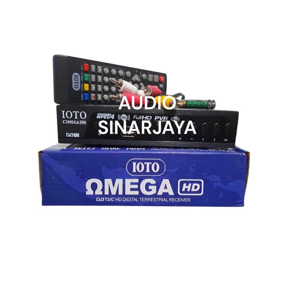 Jual Set Top Box IOTO OMega HD Setopbox Tv Box Digital | Shopee Indonesia