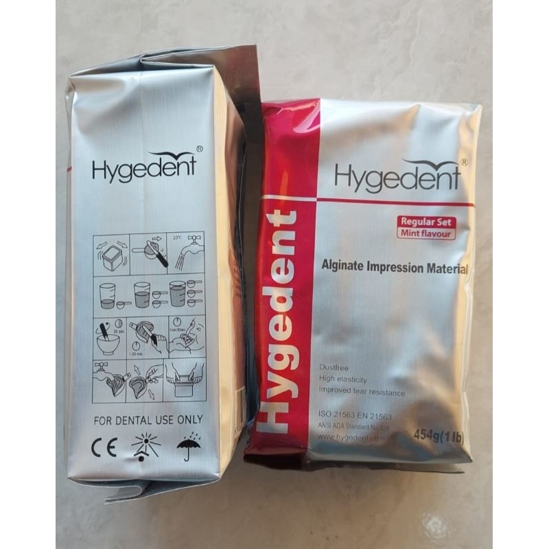 Jual 1 Bungkus Alginate Hygedent 454 Gr Kemenkes RI AKL | Shopee Indonesia