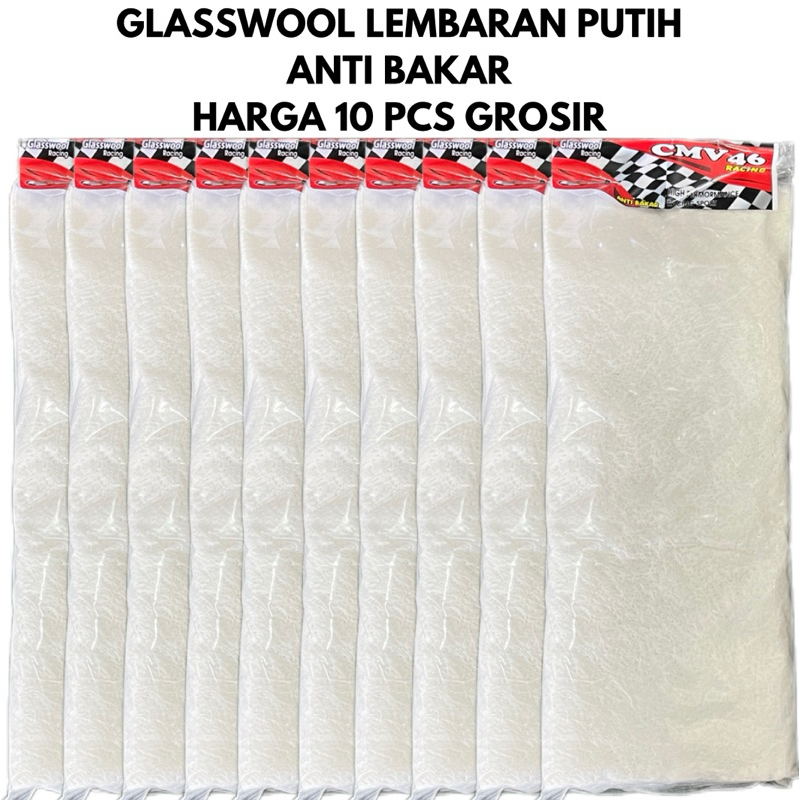 Jual ( GLASSWOOL ISI DALAMAN ISI 10 PCS) Glasswool Gesbul Gasbul ...