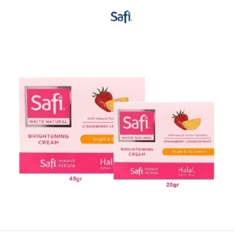 Jual SAFI WHITE NATURAL brightening cream | Shopee Indonesia