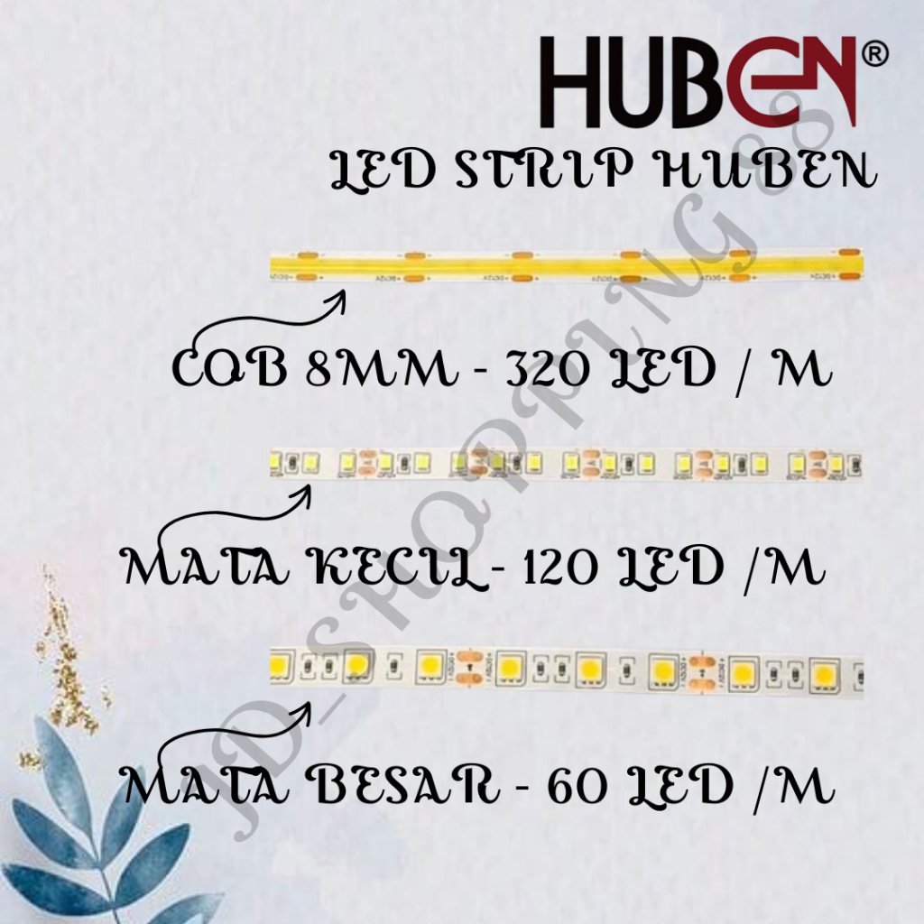 Jual Led Strip Huben Lighting Huben Roll | Shopee Indonesia