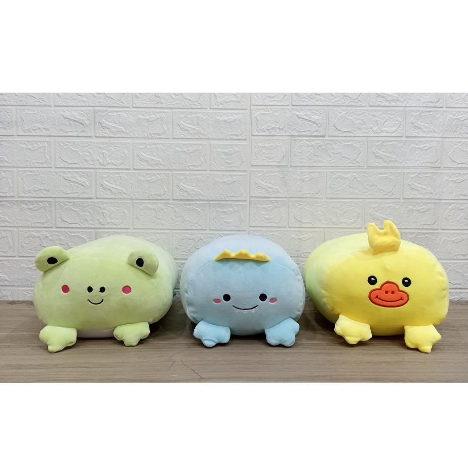 Jual Guling Boneka Animal Gemoy - Dino, Bebek, Kodok Lucu & Empuk ...
