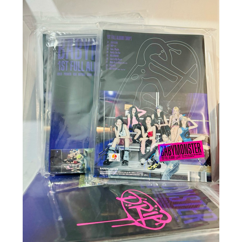 Jual BABYMONSTER DRIP ZIPLOCK ALBUM SEALED | Shopee Indonesia