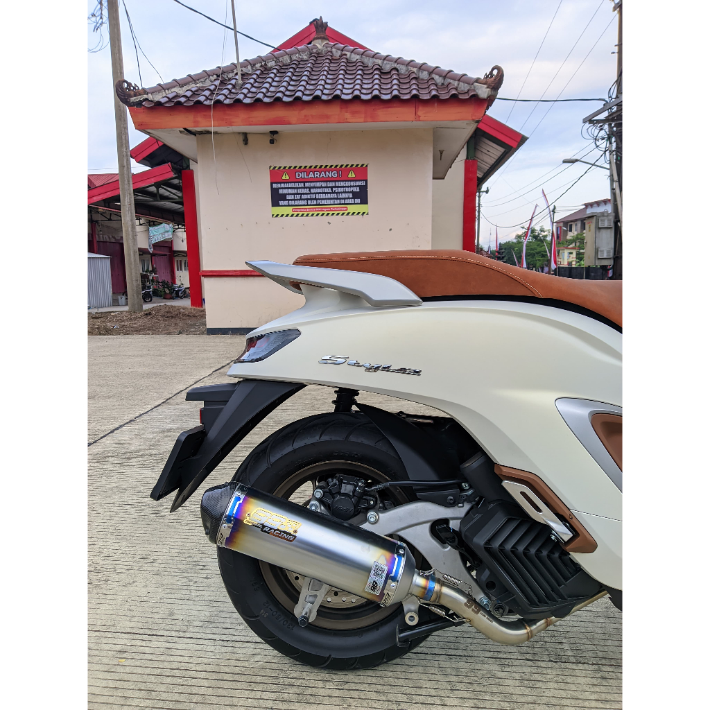 Jual Knalpot honda stylo 160,Knalpot Stylo 160 full system | Shopee ...