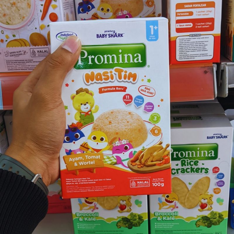Jual Promina Nasi Tim Wortel Ayam & tomat 100gr | Shopee Indonesia