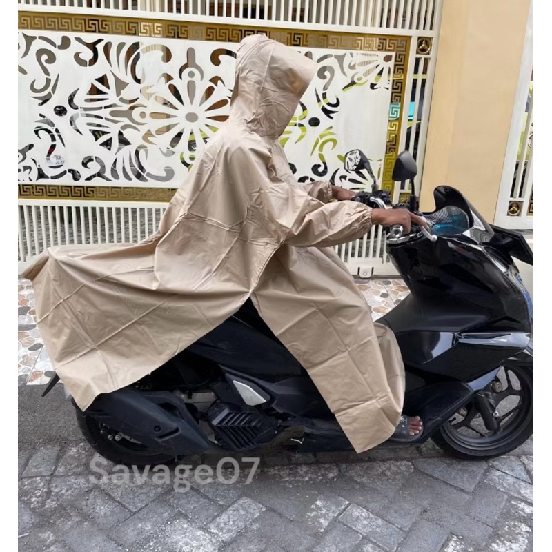 Jual Jas Hujan Dewasa Ponco Lengan Jumbo Tebal Ponco/Jas Hujan Terlaris | Shopee Indonesia