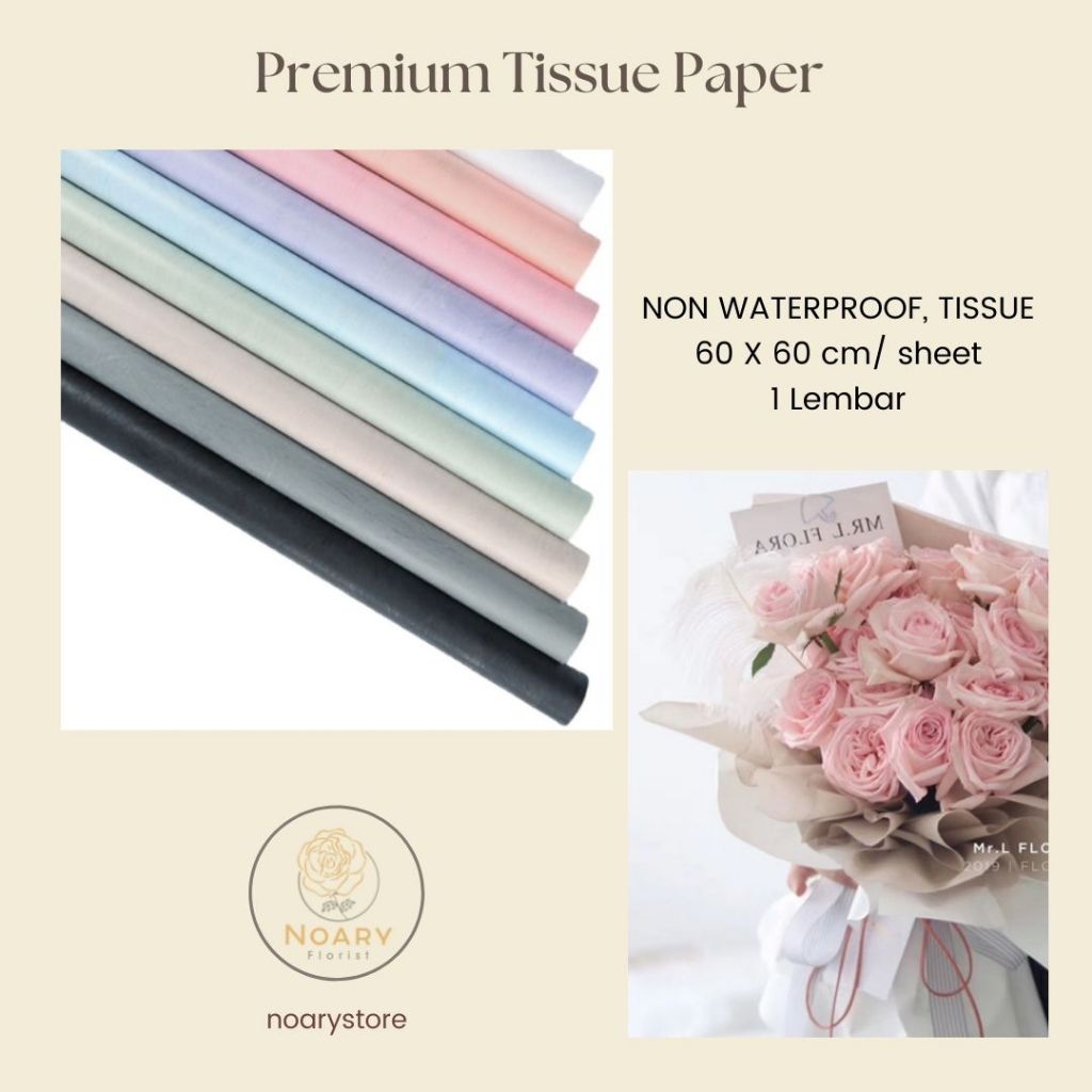 Jual PREMIUM TISSUE PAPER / Cotton Roll / Kain Roll / Tissue Paper ...