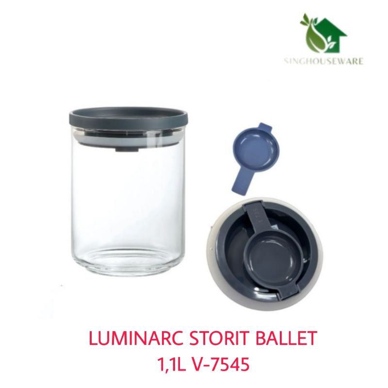 Jual Luminarc Pot Storit Ballet 1,1L/Toples Kue V-7545 | Shopee Indonesia