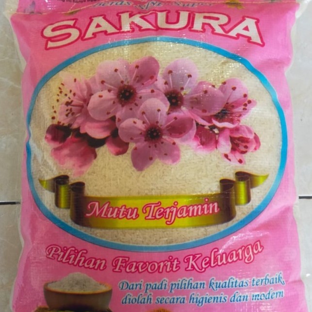 Jual BERAS WANGI PREMIUM SAKURA 5KG MUTU TERJAMIN | Shopee Indonesia