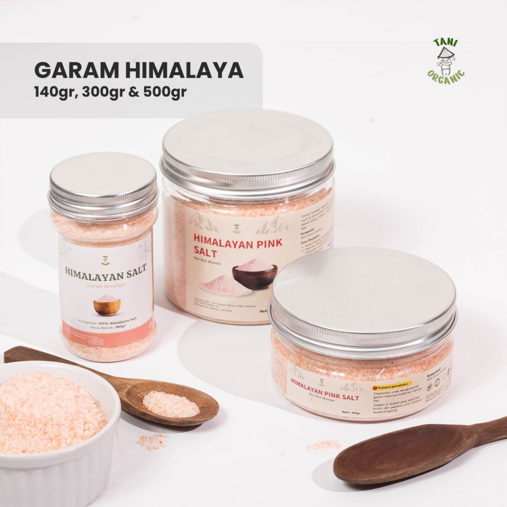 Jual Tani Organic Garam Himalaya Original – Himalayan Sea Salt Tani ...