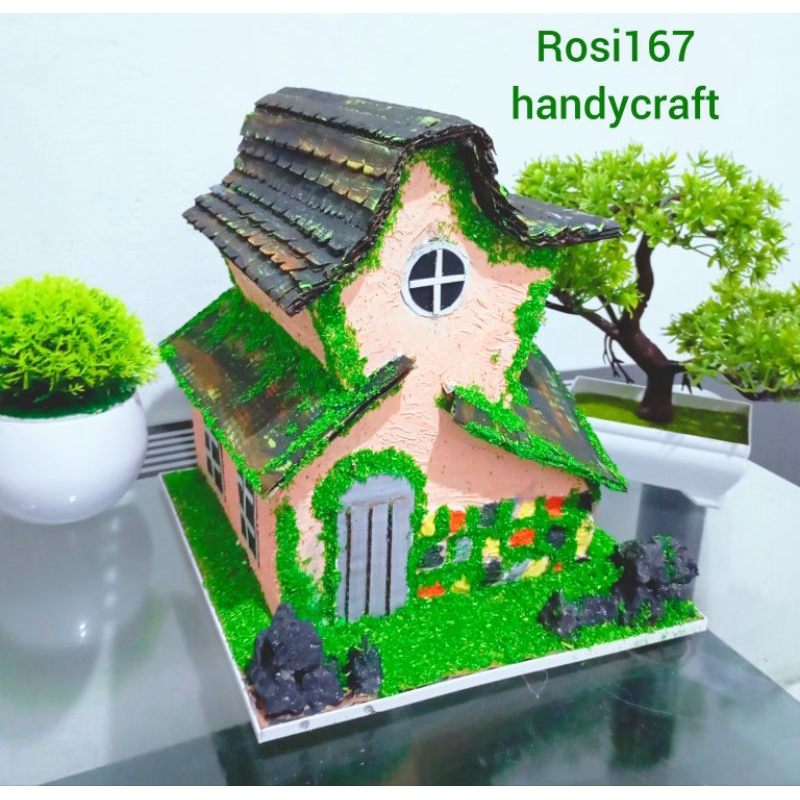 Jual miniatur rumah kardus | Shopee Indonesia