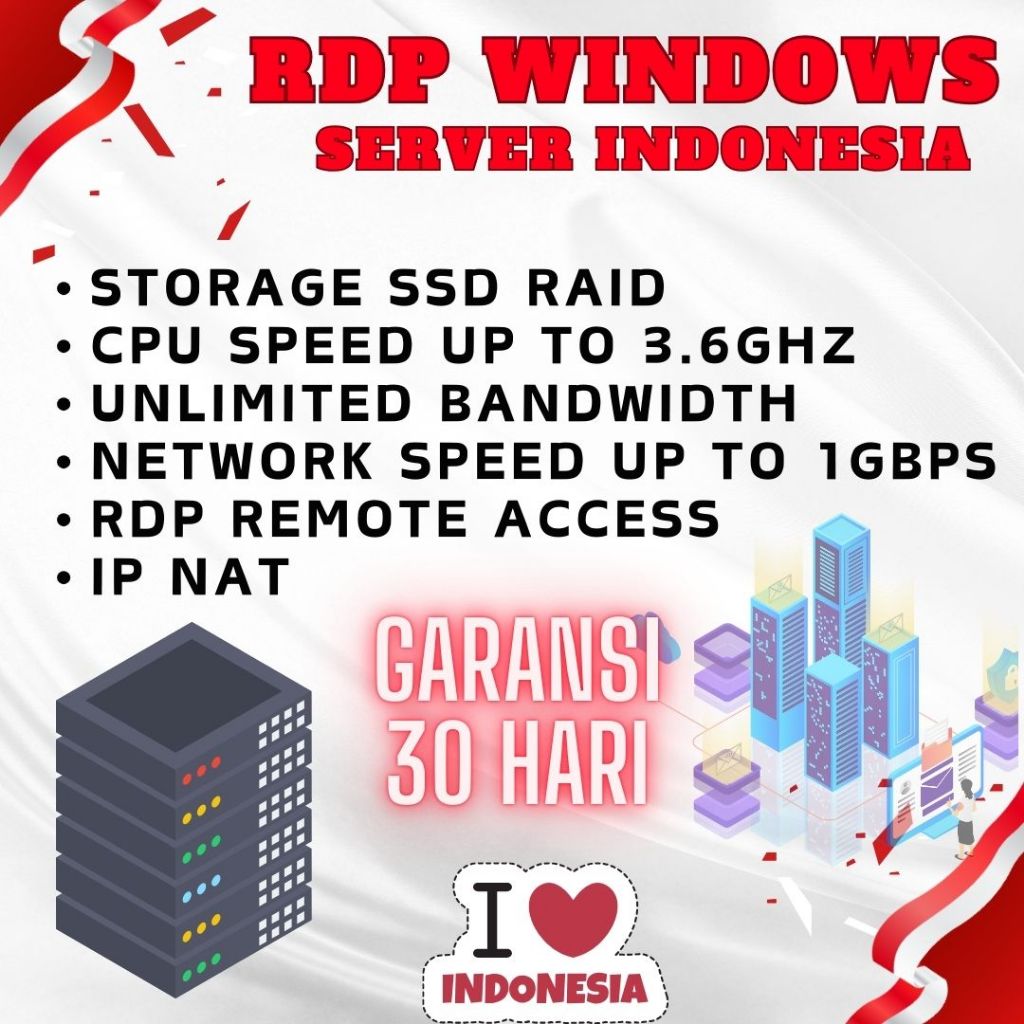 Jual VPS RDP SERVER INDONESIA WINDOWS MURAH BERGARANSI BISA DI ...