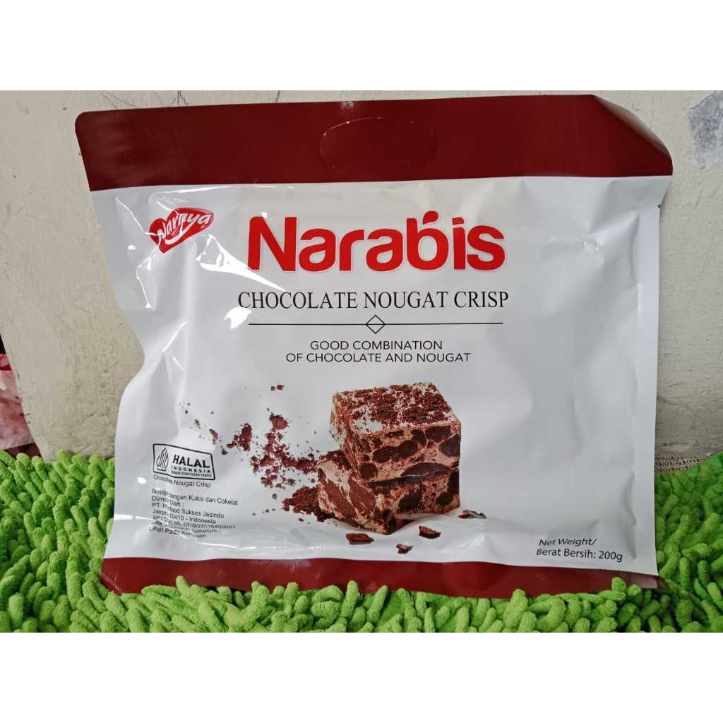 Jual Naraya Narabis assortment Nougat Crips/ Cookies and Cream rasa ...