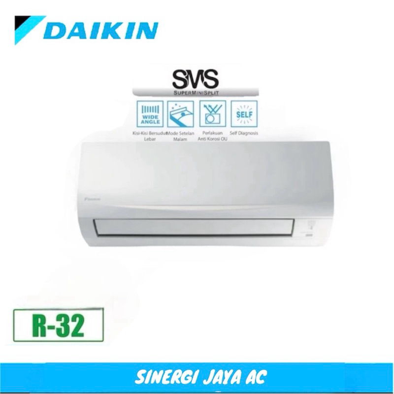 Jual AC DAIKIN Standard Thailand FTC35NV14 ( 1,5 PK ) | Shopee Indonesia