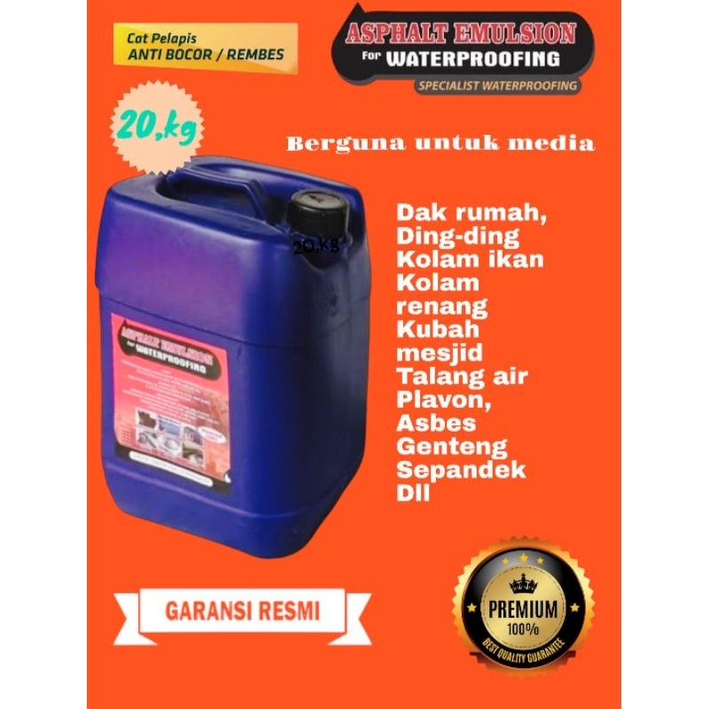 Jual aspal cair aspal emulson. solusi rembes dan bocor ukuran 20kg ...