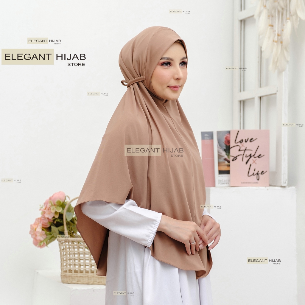 Jual Hijab Dagu Tali Malaysia Size XL I Jilbab Instan Malaysia Spandex Jersey Premium | Shopee ...