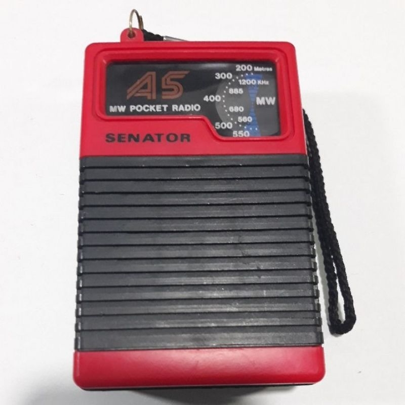 Jual RADIO SENATOR AM / MW 1BAND ANTIK JADUL NORMAL MEMORI TAHUN 1980AN ...