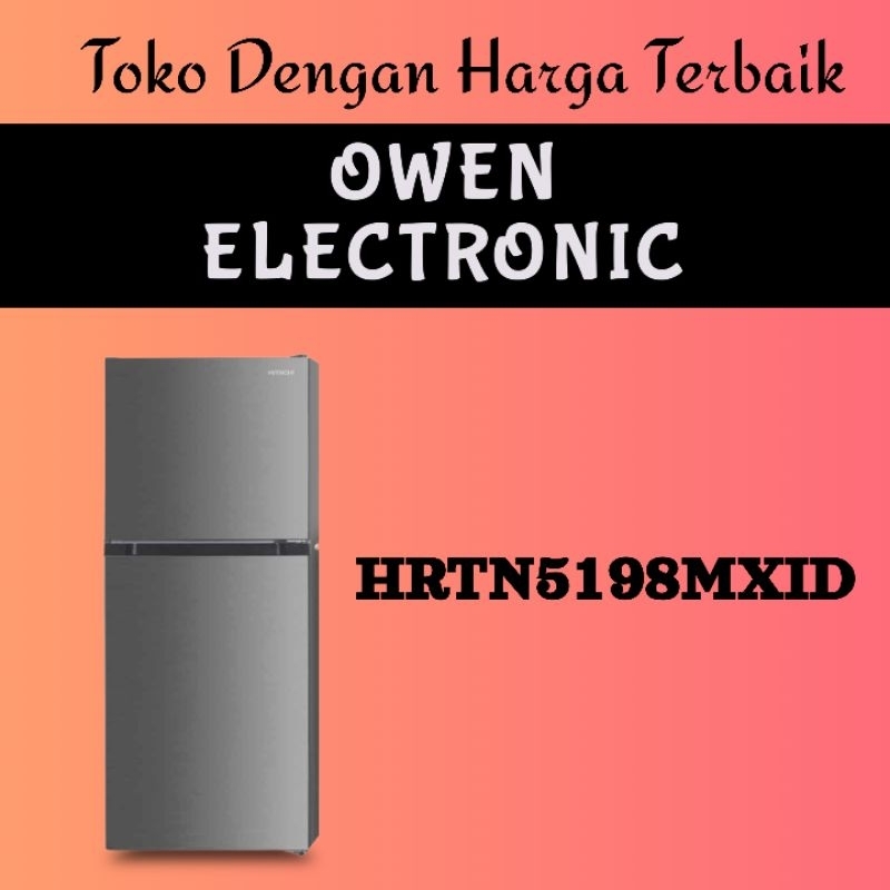 Jual HITACHI KULKAS 2 PINTU KECIL SMALL 2 DOOR REFRIGERATOR HRTN5198MXID | Shopee Indonesia